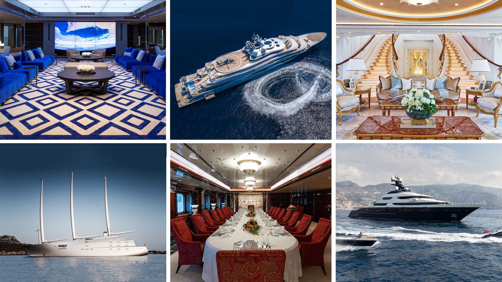 Andrey Melnichenko Yacht Interior